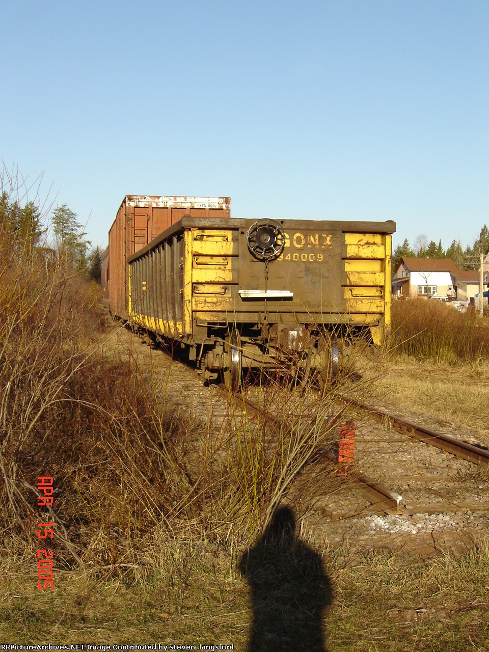3 FREIGHT CRAS AT WINTHROP JCT.